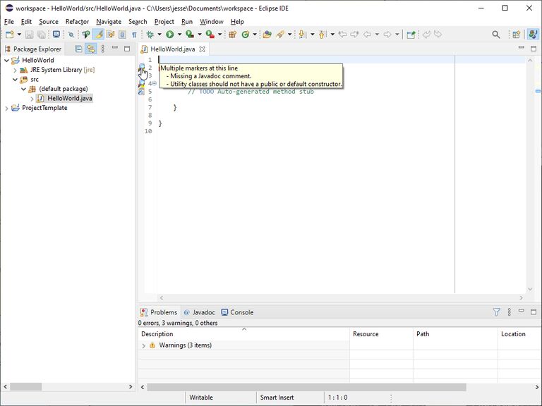 Lab: Getting to Know Eclipse and Java | CSE 22x1